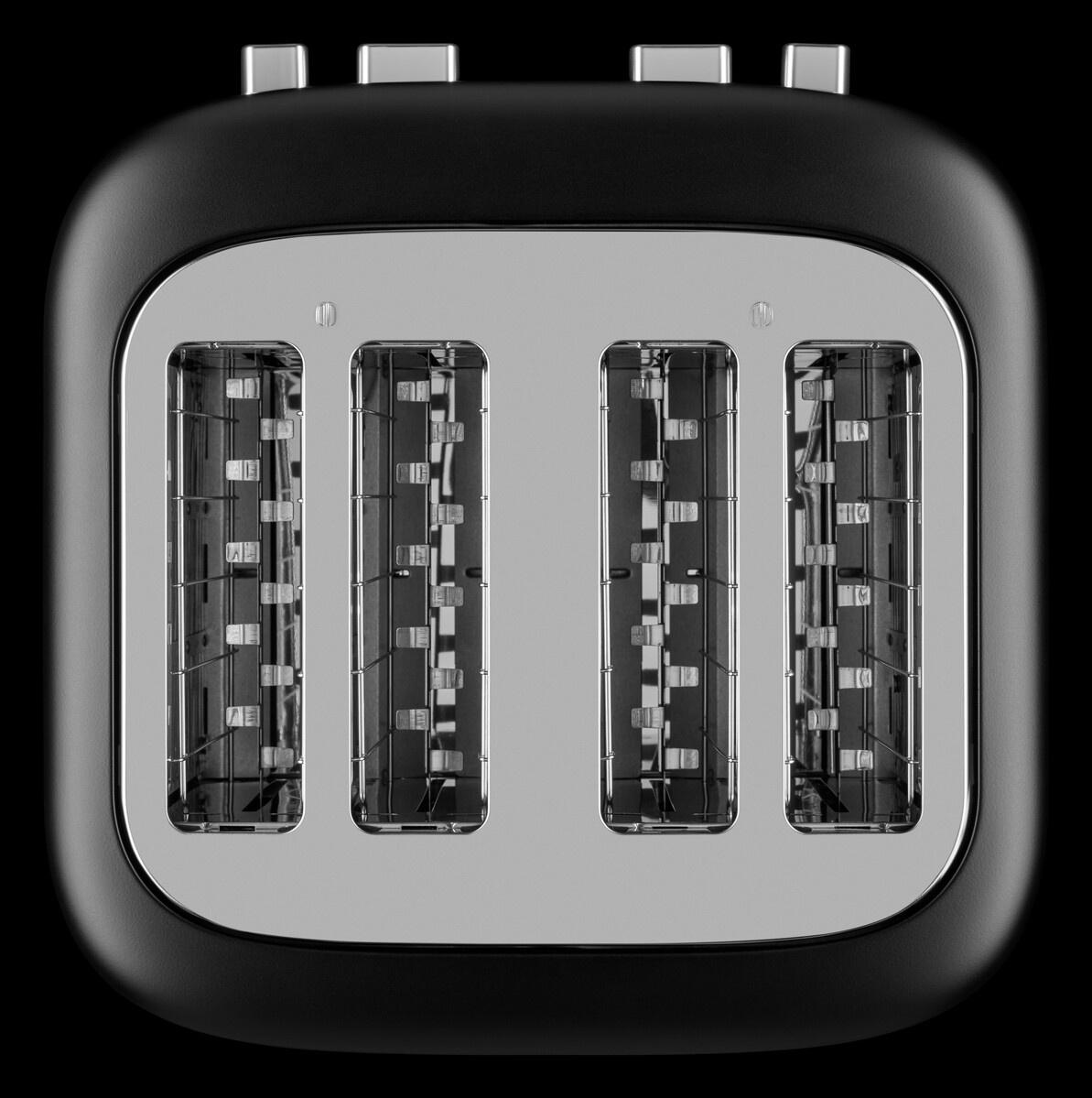 TOASTER 4 SLICE - Matte black | KitchenAid UK