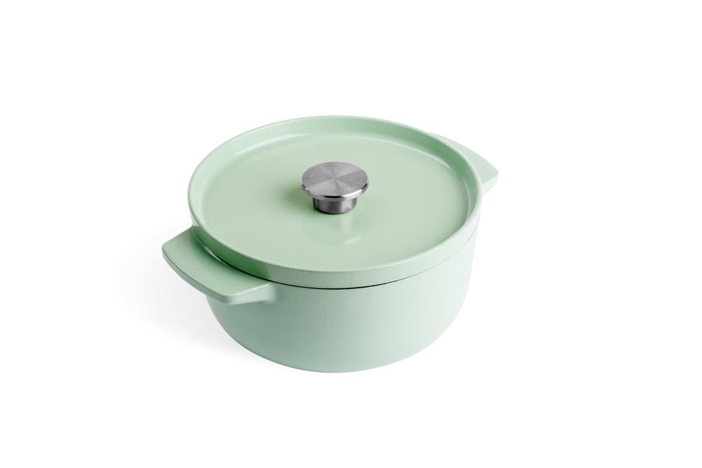 Cocotte ronde en fonte émaillée 22cm 3.3L | KitchenAid FR
