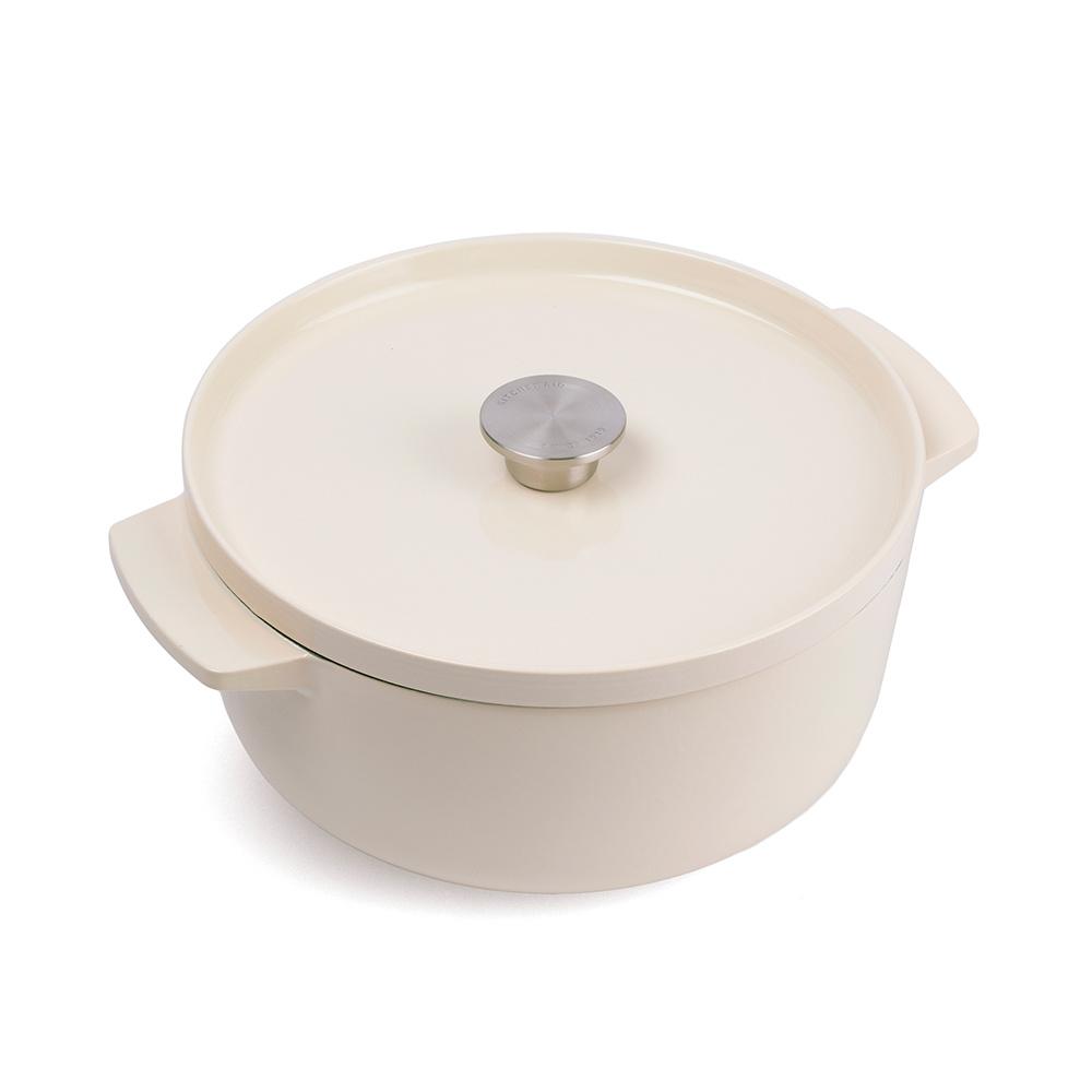 Cocotte ronde en fonte émaillée 26cm 5.2L | KitchenAid BE