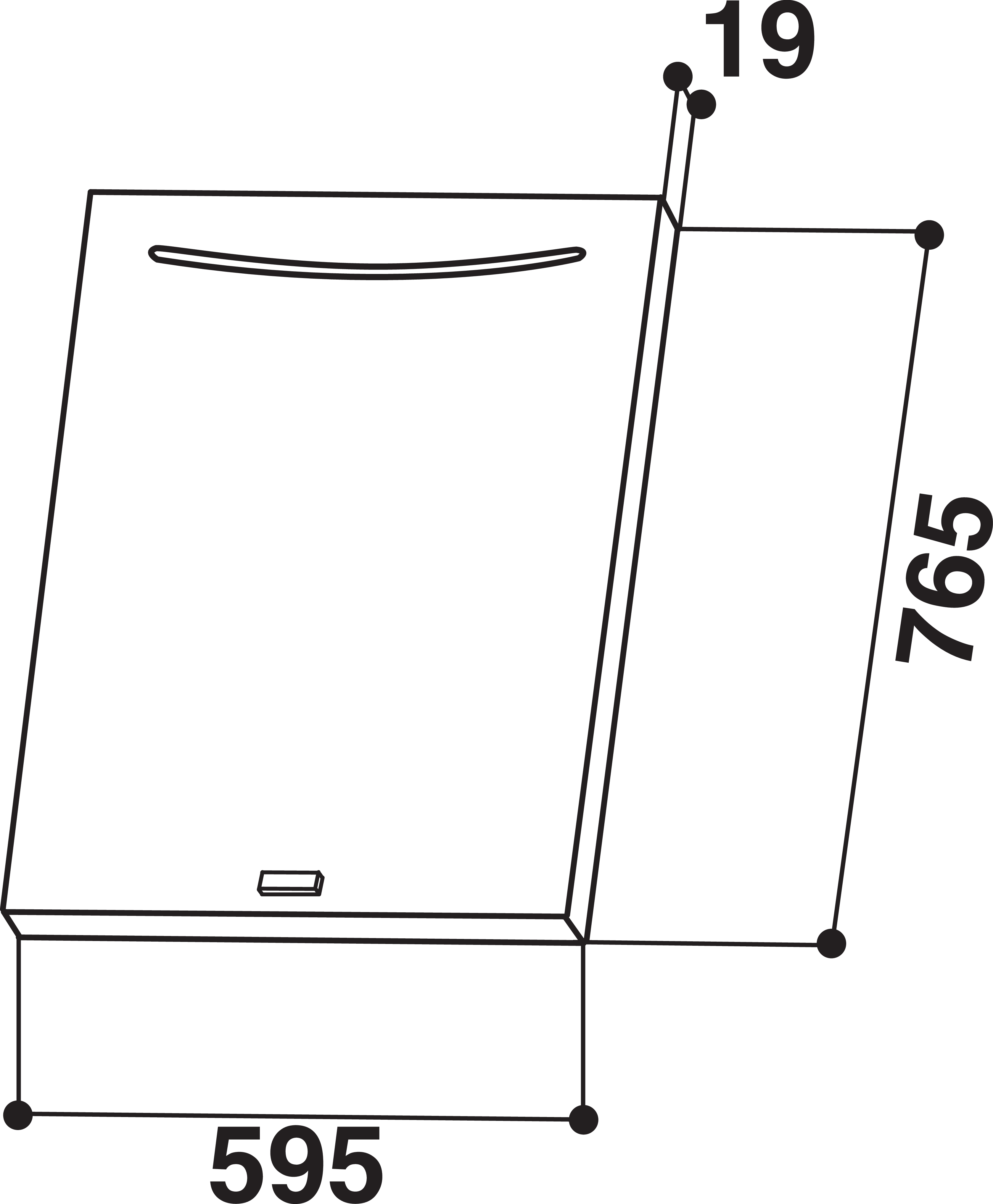 STAINLESS STEEL PANEL FOR DISHWASHER - Pro Aesthetic | KitchenAid UK