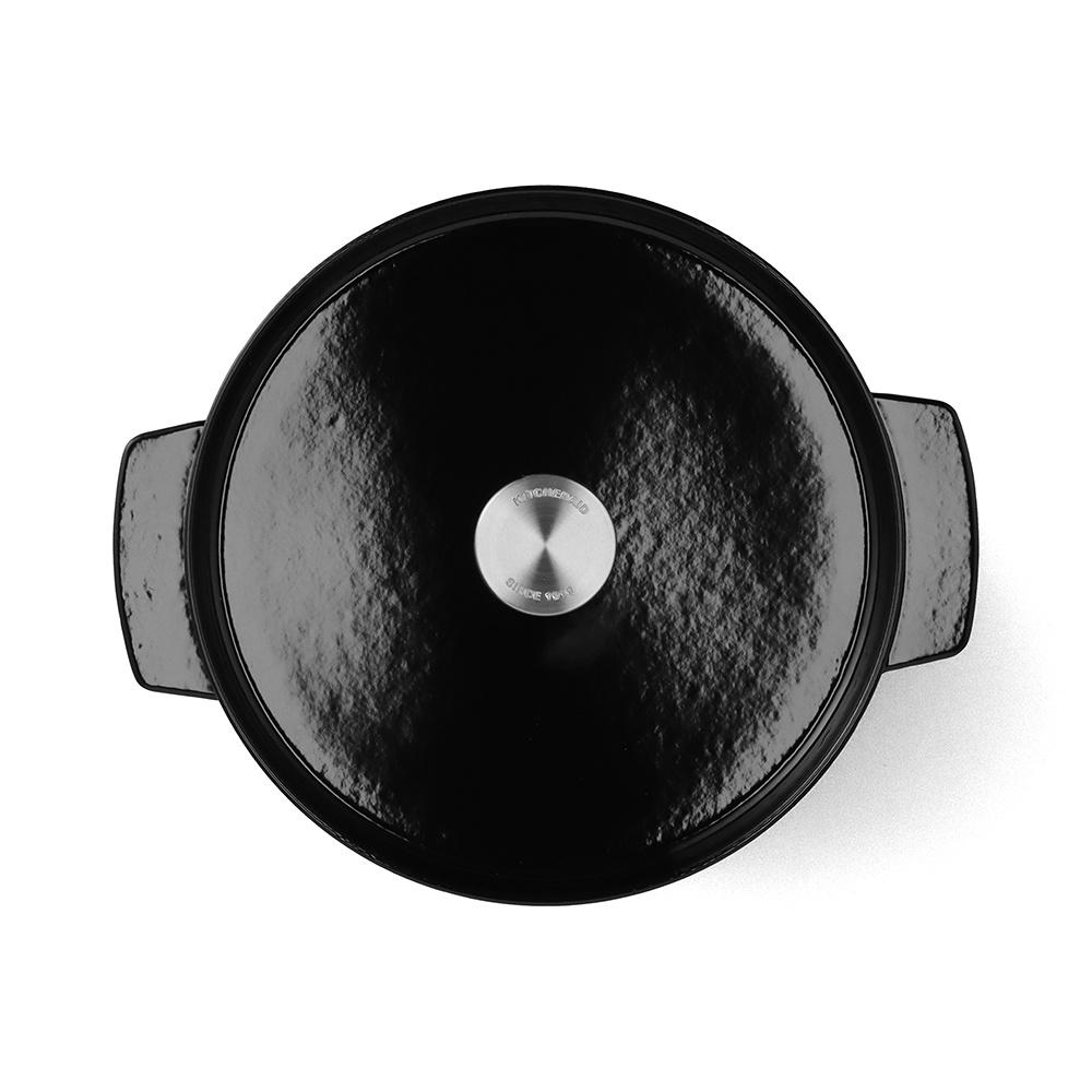 Cocotte ronde en fonte émaillée 26cm 5.2L | KitchenAid FR