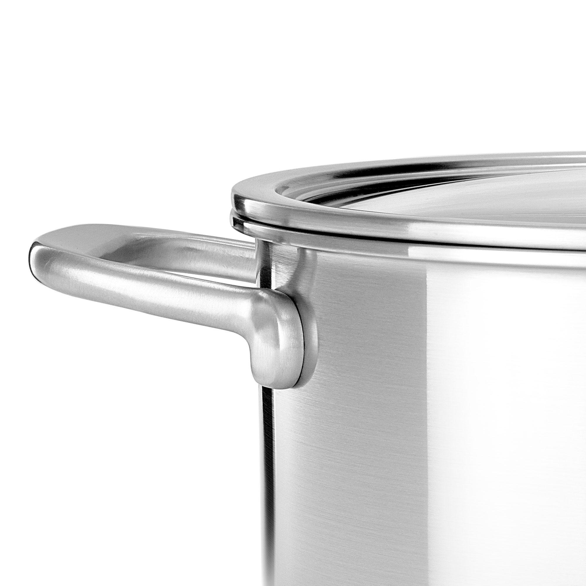 Edelstahl Kochtopf mit Deckel in Mehrschichtaufbau 20cm | KitchenAid AT