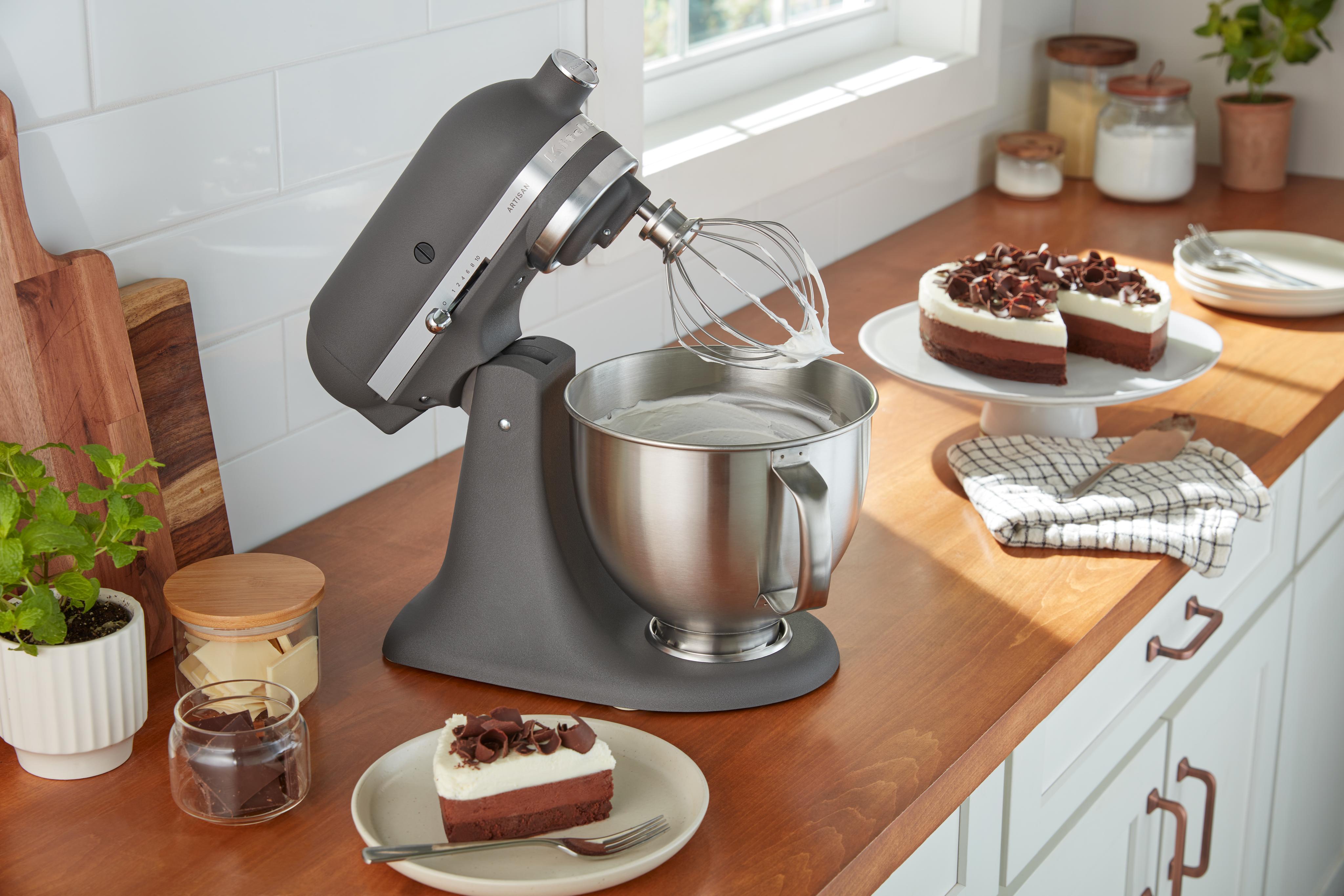 Imperial Grey - A dark warm crinkle textured grey | KitchenAid UK