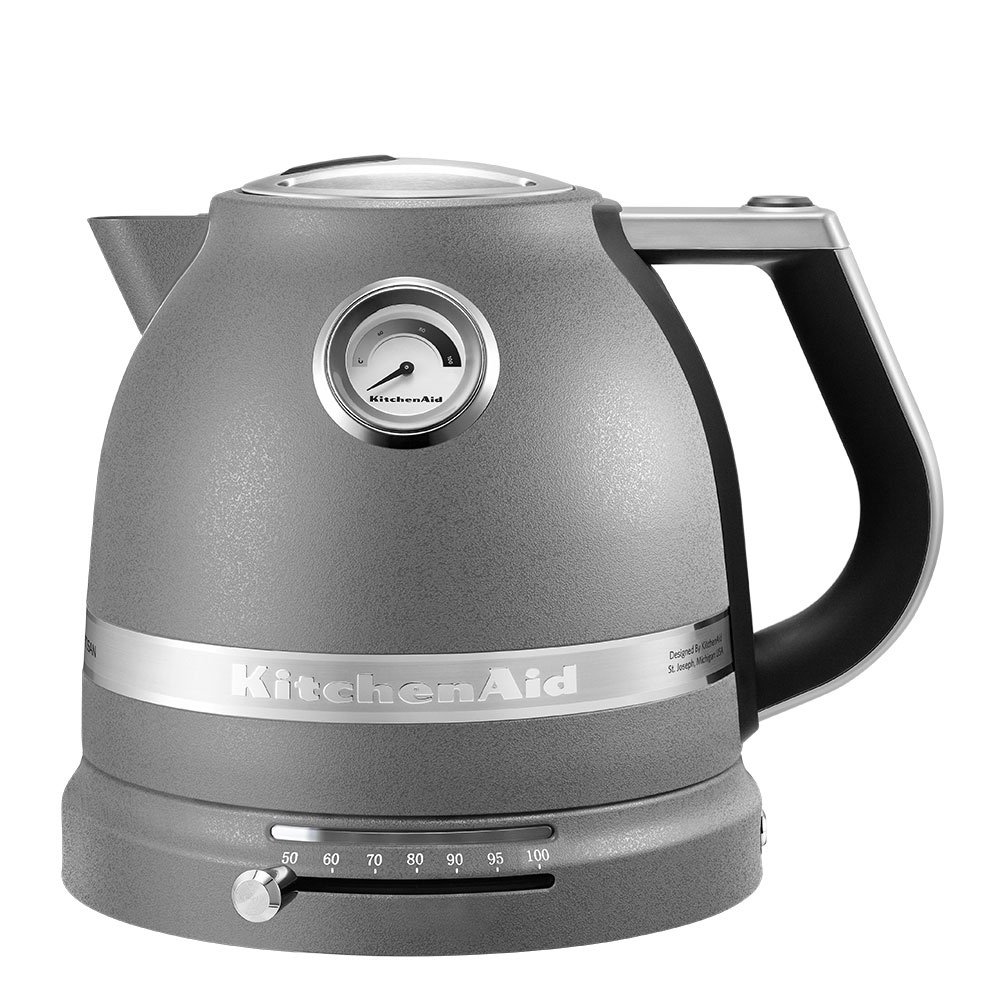 WATERKOKER MET TEMPERATUURREGELING 1,5 L - ARTISAN - Imperial grey ...