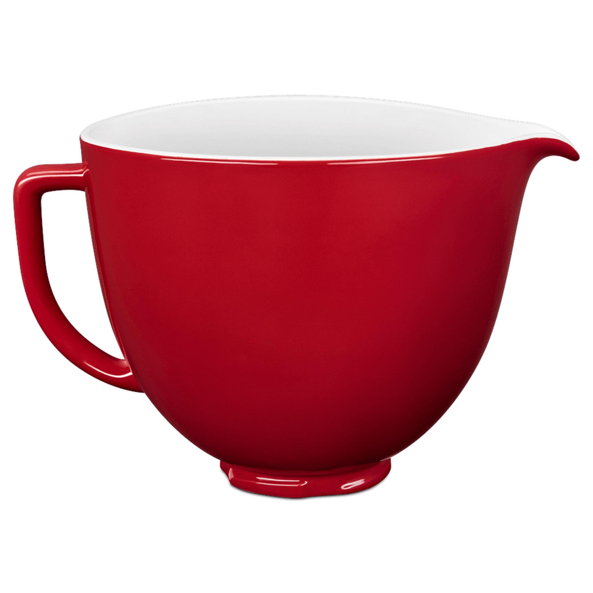 CERAMIC MIXING BOWL 4.7L - EMPIRE RED | KitchenAid IE