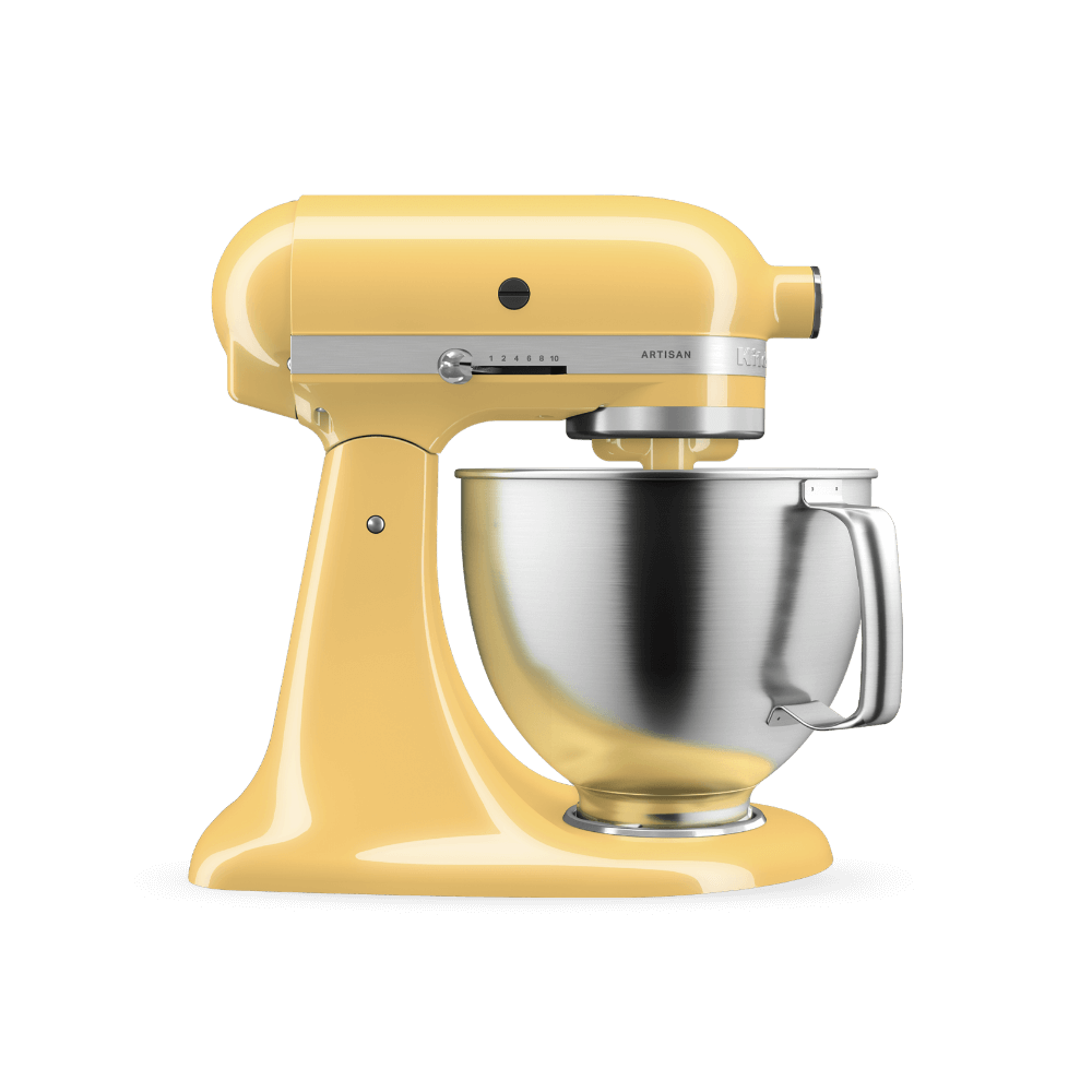 Majestic Yellow - A soft, buttery lemon yellow in gloss | KitchenAid UK