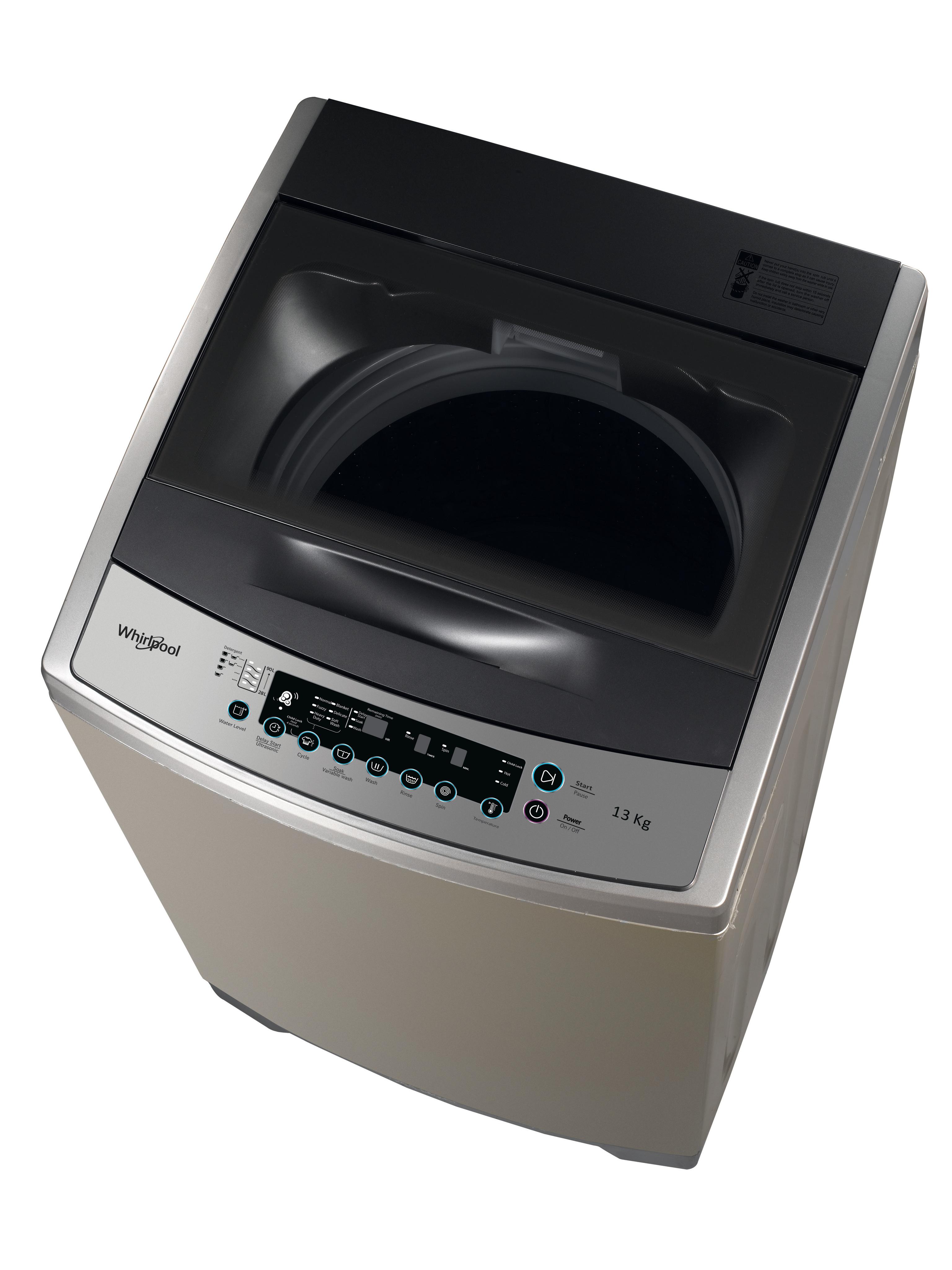 Whirlpool top loader washing machine store