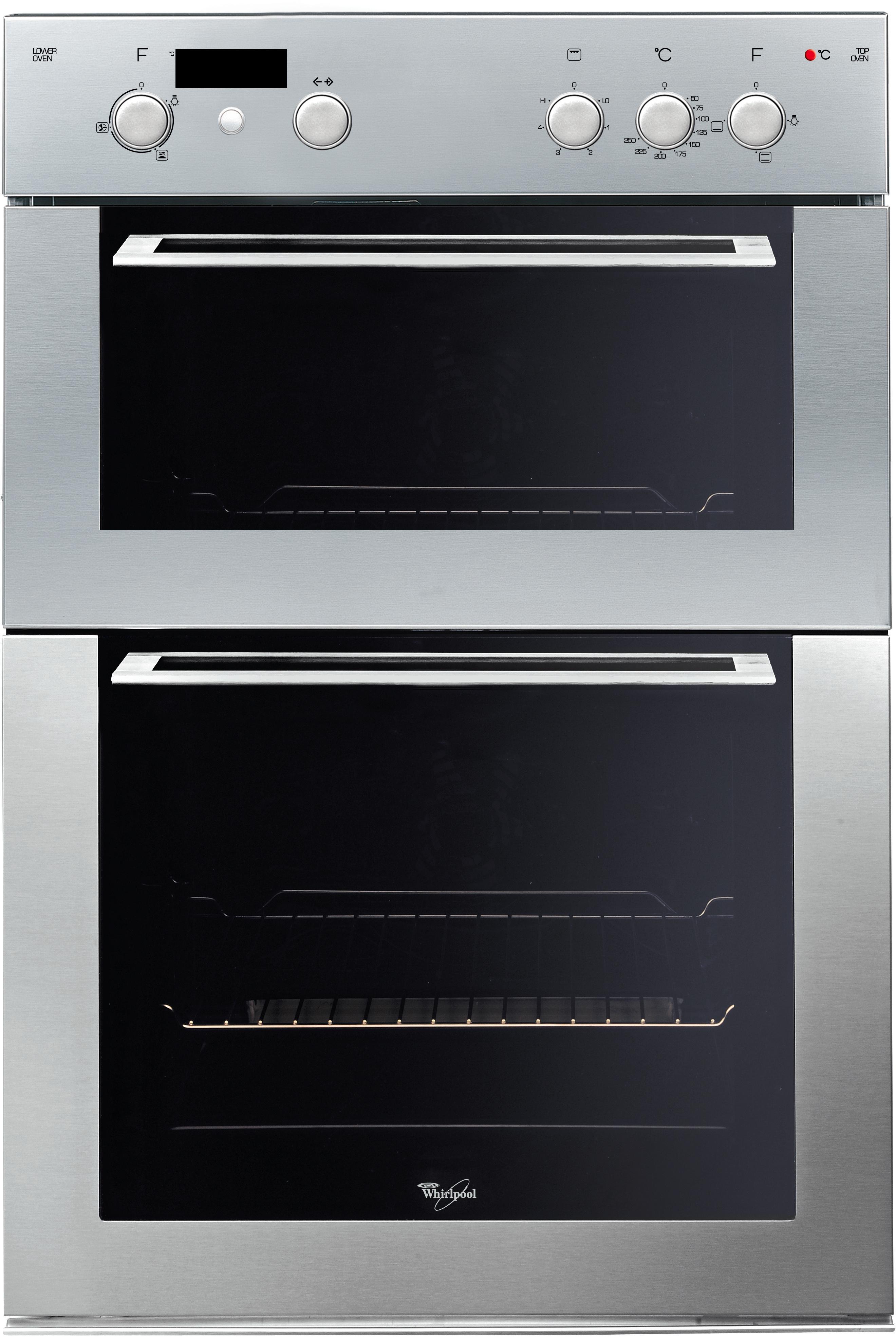 Whirlpool built in double oven: electric - AKZ 517/IX | Hotpoint UK ...