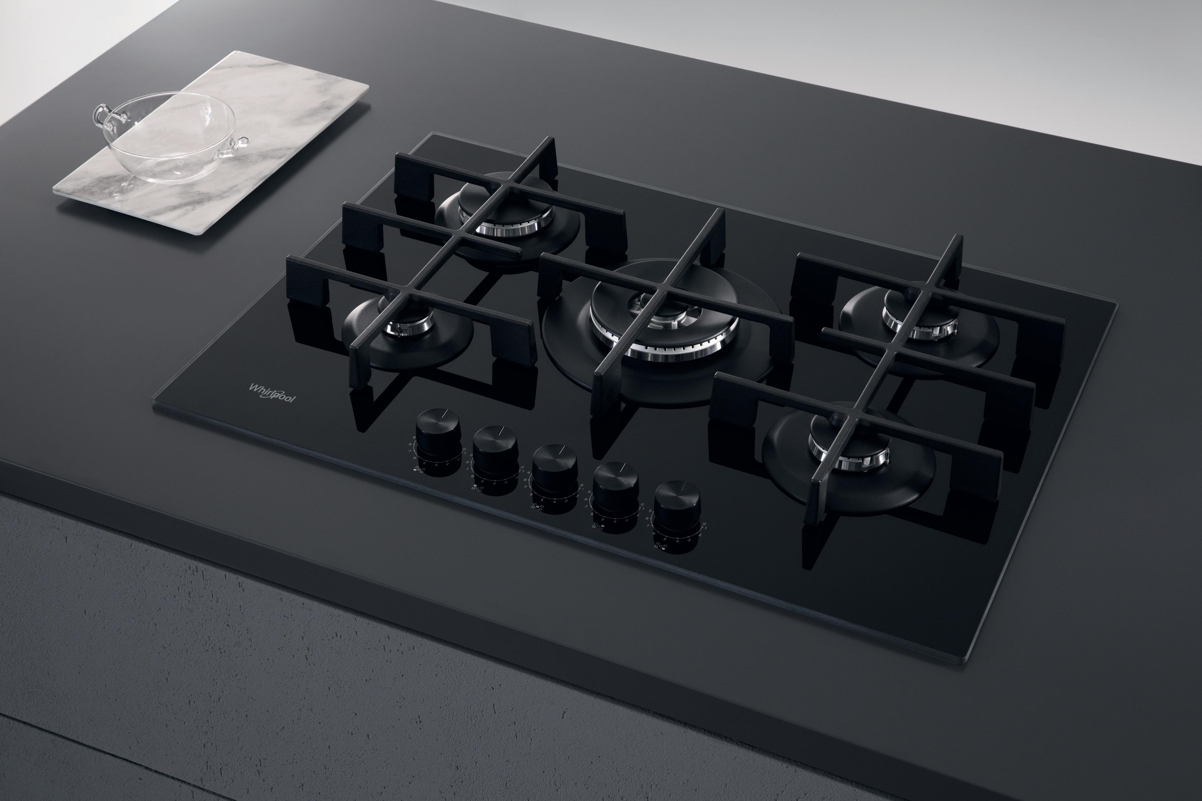 Gaskookplaat Whirlpool - GOWL 728/NB | European Appliances Belgium NV